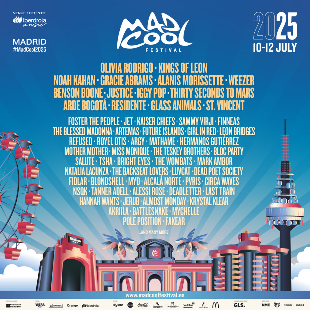 Mad Cool 2025: Olivia Rodrigo y Kings Of Leon encabezan el cartel ...